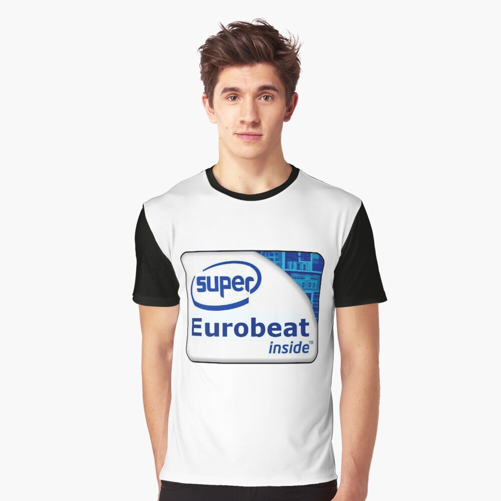 "Super Eurobeat inside" Sticker for Sale by kater-inaaust | Redbubble