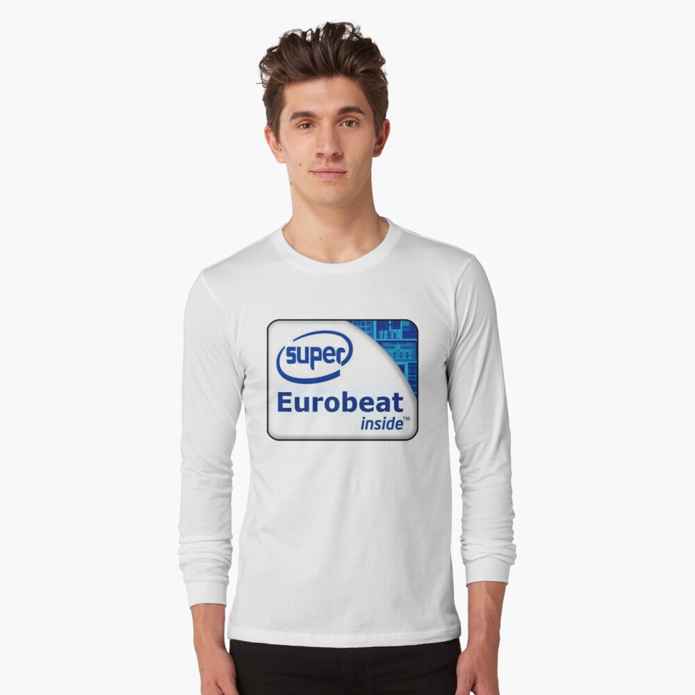 "Super Eurobeat inside" Sticker for Sale by kater-inaaust | Redbubble