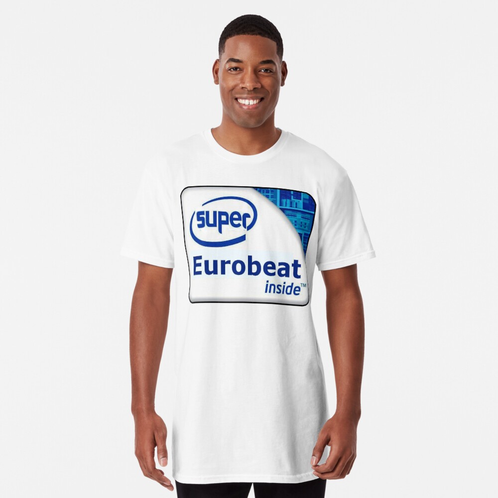 "Super Eurobeat inside" Sticker for Sale by kater-inaaust | Redbubble