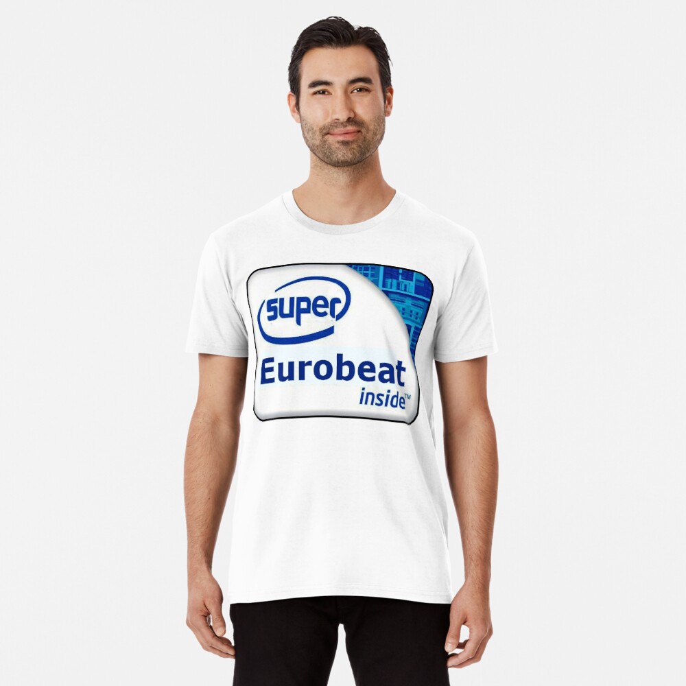 "Super Eurobeat inside" Sticker for Sale by kater-inaaust | Redbubble