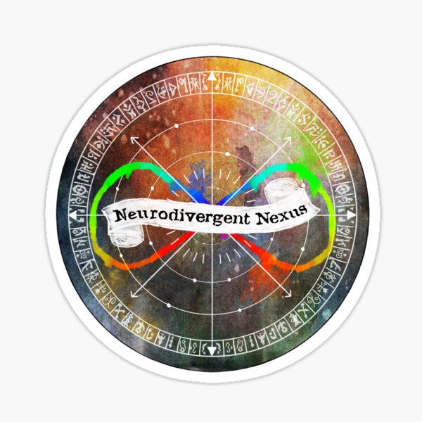 "Neurodivergent Nexus Logo" Sticker for Sale by bgiving | Redbubble