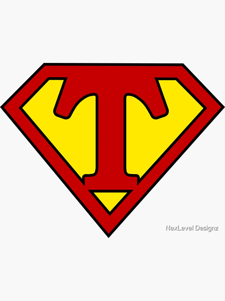 Superman Letter T Your Super Tee