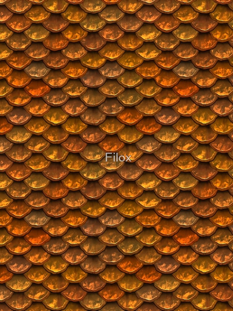 "Brass Dragon Scale Mail" T-shirt for Sale by Filox | Redbubble | scale ...