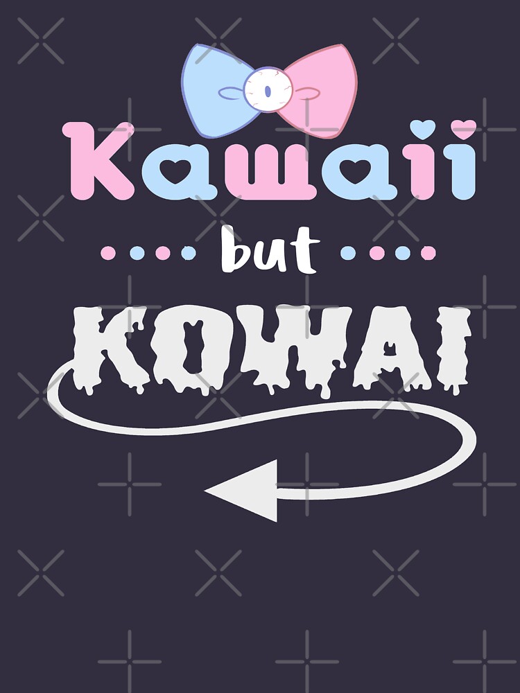 "Kawaii but Kowai" T-shirt by MadamSasami | Redbubble