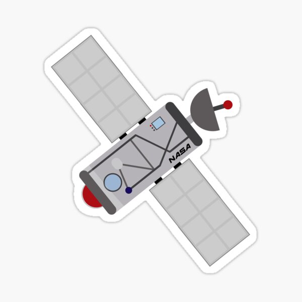 "Satellite" Sticker by One-Raz | Redbubble