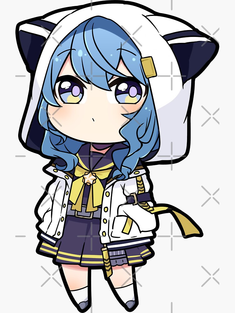 "Hololive Jp - Hoshimachi Suisei" Sticker for Sale by Tsangadas | Redbubble