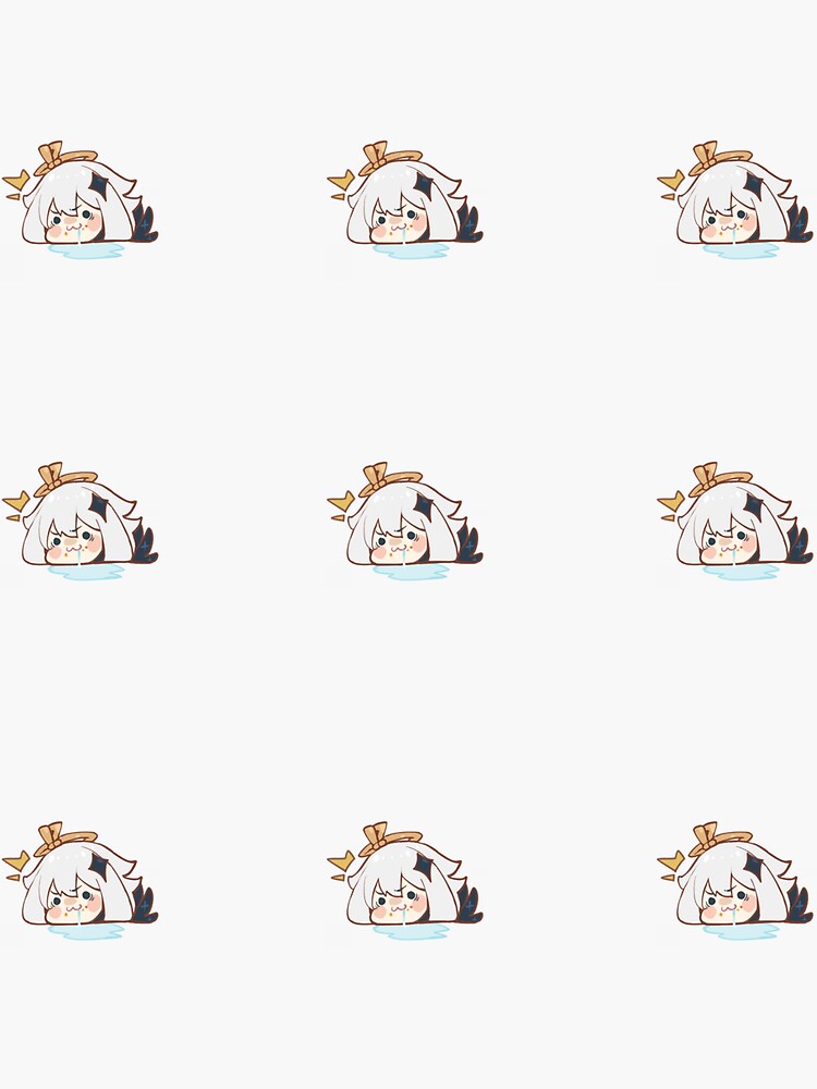 "Paimon stickers pack" Sticker for Sale by airmonss11 | Redbubble