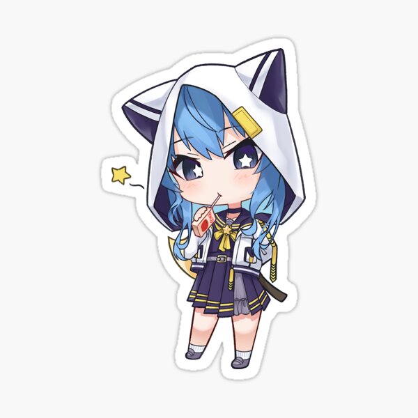 "Hololive Jp - Hoshimachi Suisei" Sticker for Sale by Tsangadas | Redbubble