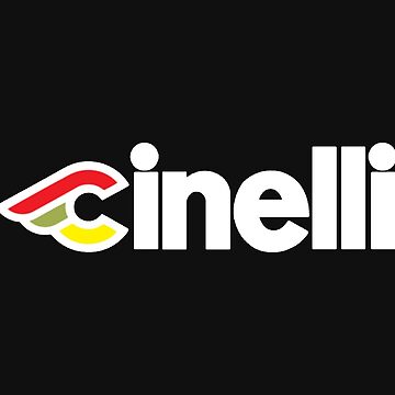 "CINELLI BIKES BICYCLE LOGO" Sticker by DeziraeBen | Redbubble