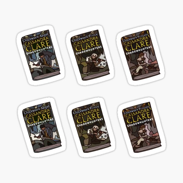 "The Infernal Devices books" Sticker for Sale by lalashellsArt | Redbubble