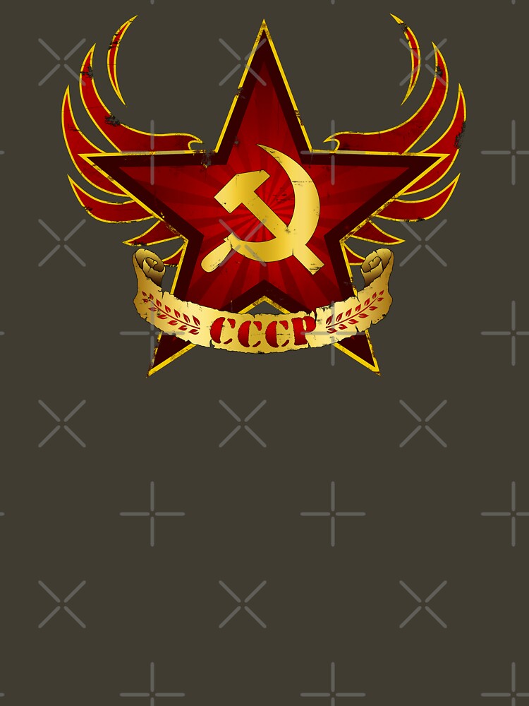 "CCCP Army Star" Essential T-Shirt for Sale by RevolutionGFX | Redbubble