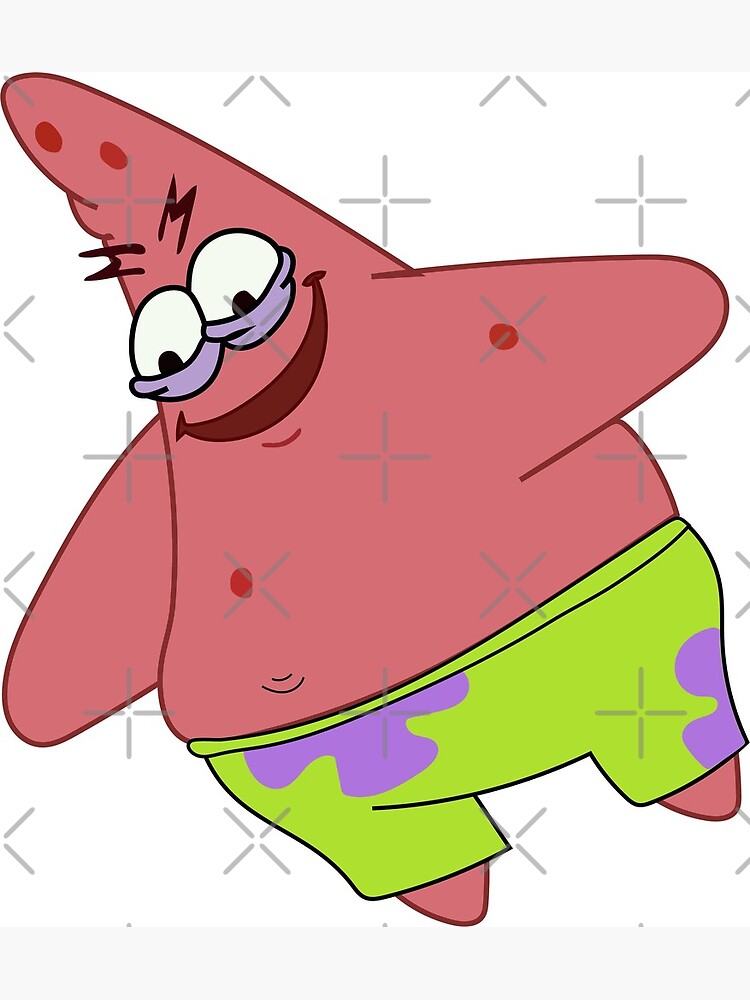 Lámina artística «Evil Patrick» de shaylikipnis | Redbubble