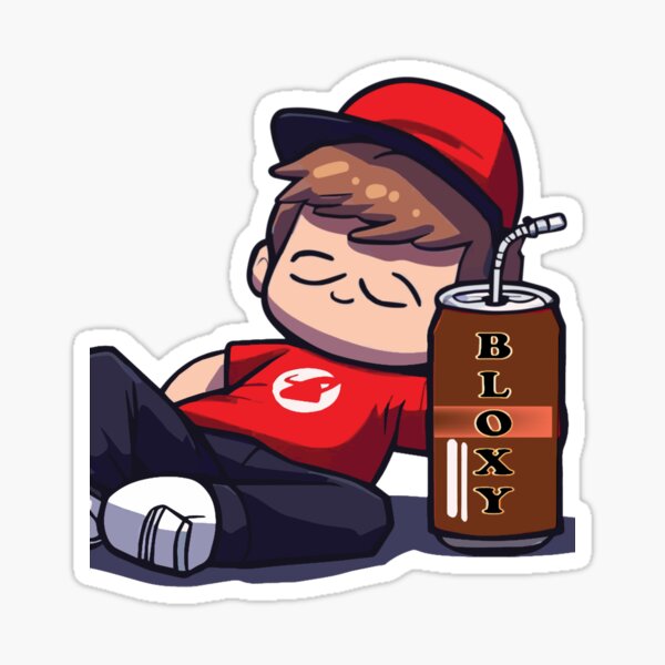 "Chilling, bloxy cola" Sticker for Sale by duaataoah | Redbubble