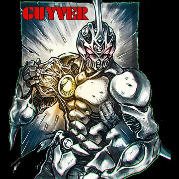 "Guyver " Sticker for Sale by pumzrwfxdsv26 | Redbubble