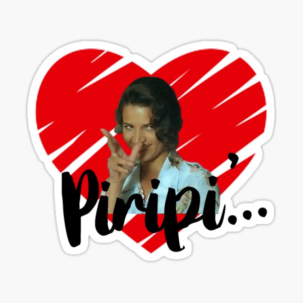 "Piripì" Sticker for Sale by edobellucci | Redbubble