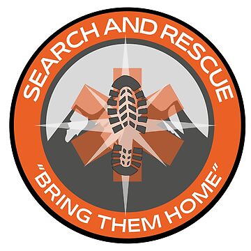 "Search and Rescue - "Bring them home" Patch Star of life / Compass ...
