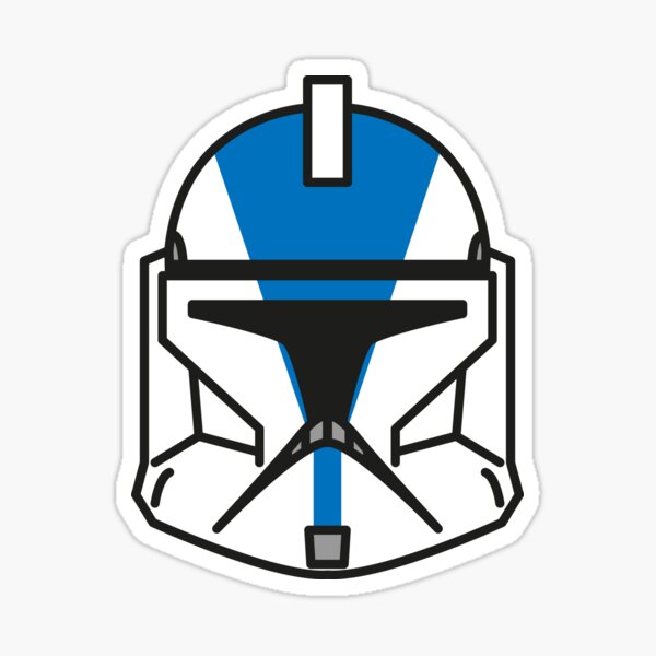 "Clone trooper - 501st legion Phase 1" Sticker for Sale by SurtonDesign ...