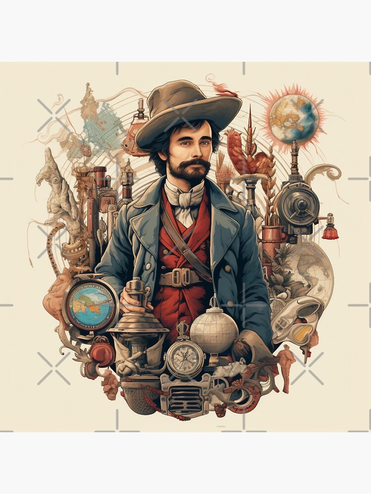 "Victorian Explorer Victorian Inspired Art " Poster for Sale by CDC40 ...