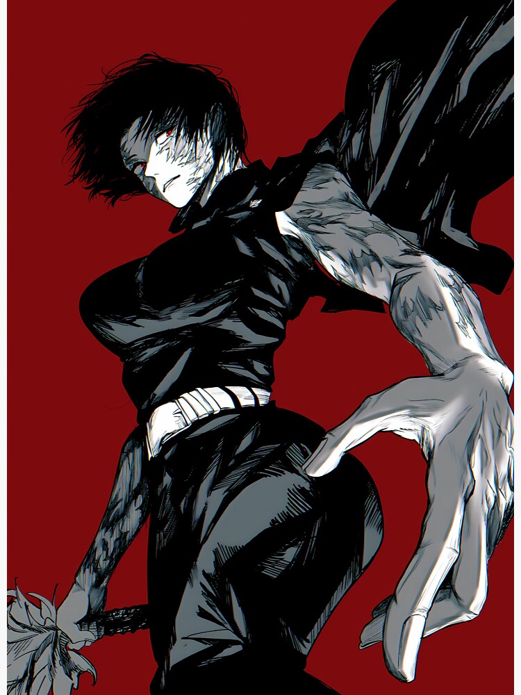 "Zenin Maki" Sticker for Sale by chibiland4u | Redbubble