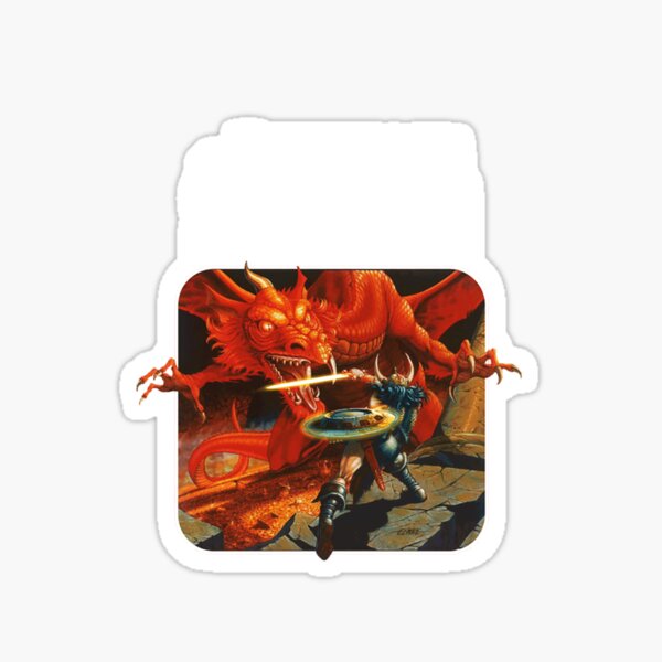 "Dungeons And Dragons Fantasy Roleplaying Game" Sticker by ...