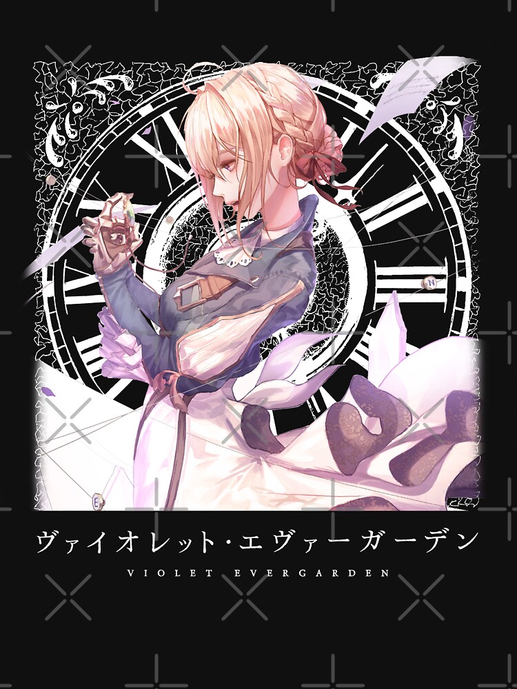 "Violet Evergarden Letters of Love" Essential T-Shirt for Sale by ...