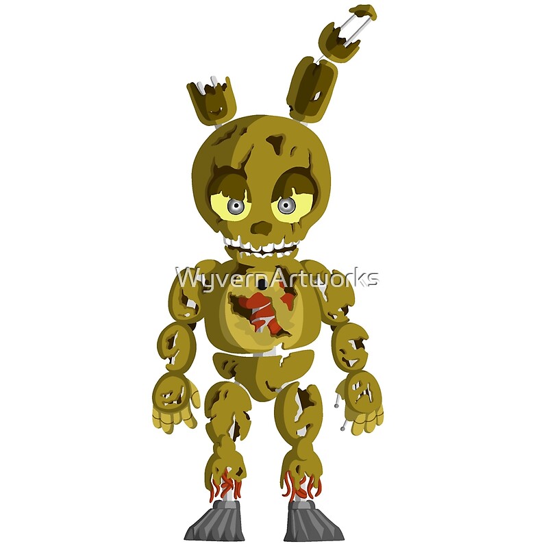"Chibi Springtrap" by WyvernArtworks | Redbubble