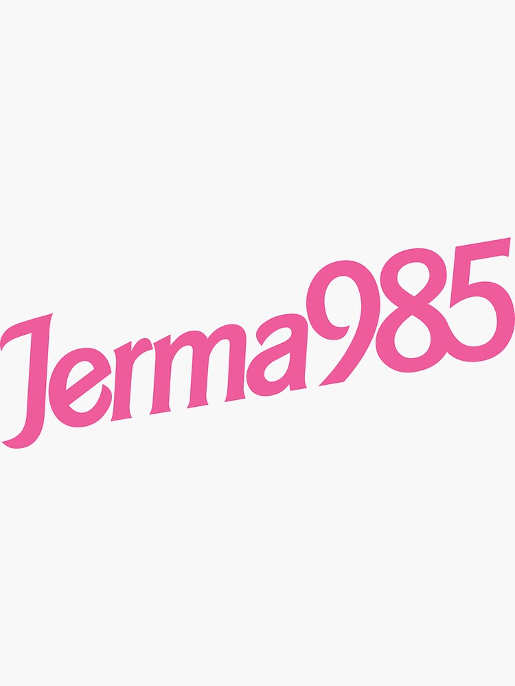 "Jerma985 Barbie Logo" Sticker for Sale by jongo | Redbubble