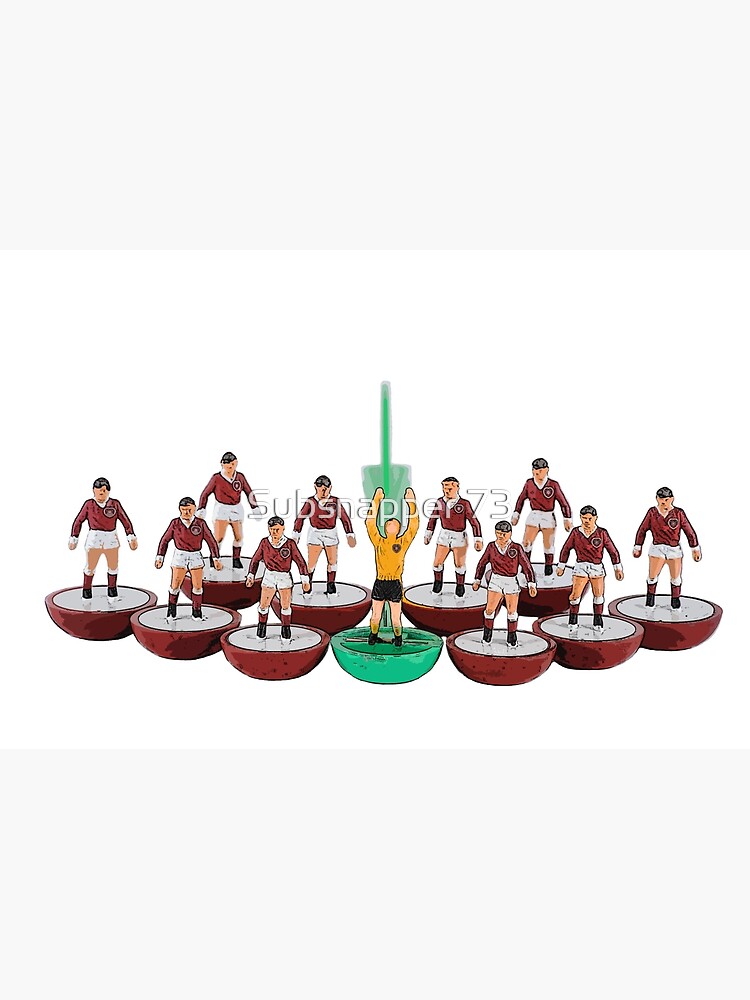 "Heart of Midlothian subbuteo team" Poster for Sale by vancey73 | Redbubble