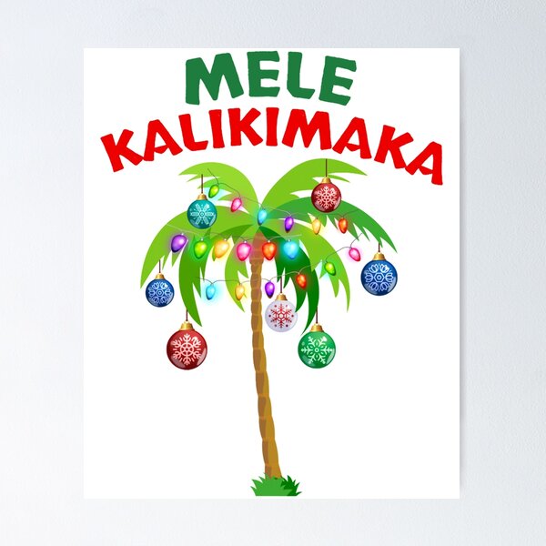 "Mele Kalikimaka - Christmas Vacation - Hawaiian Santa Christmas ...
