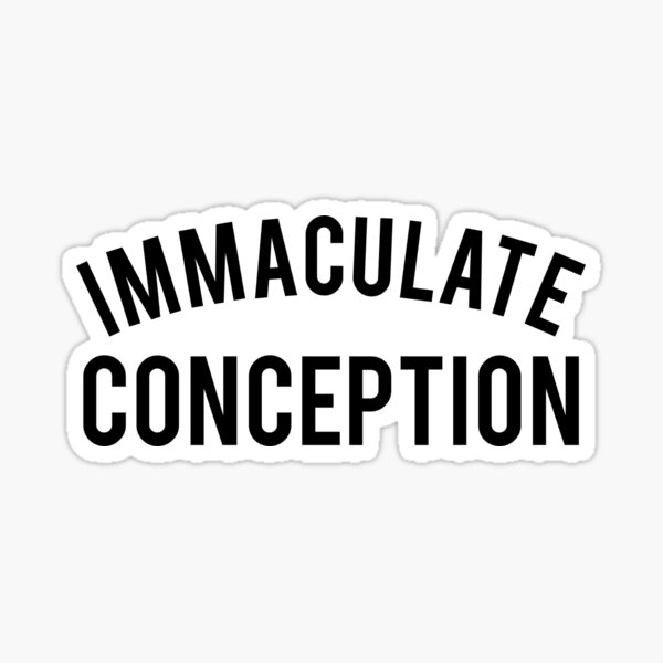 Immaculate Conception Stickers | Redbubble