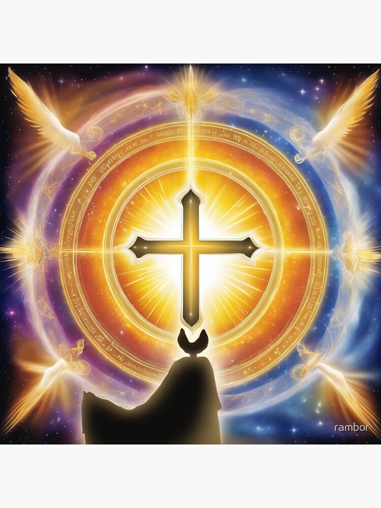 "Jesus Heals" Sticker for Sale by rambor | Redbubble