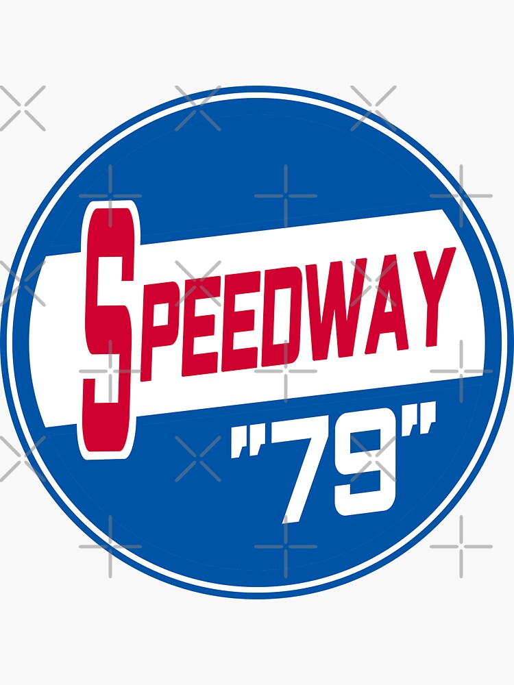 "Speedway "79"" Sticker by Bloxworth | Redbubble