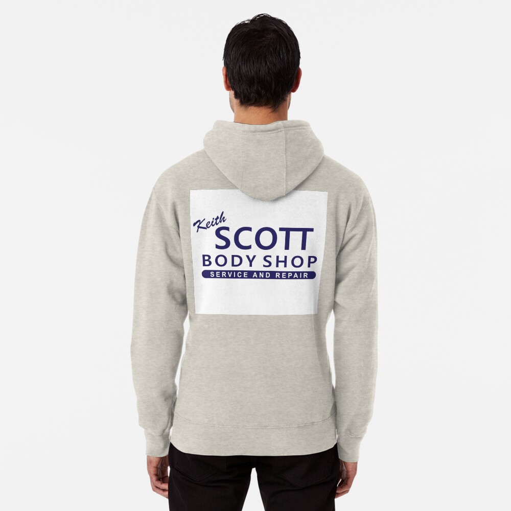 "Keith Scott Body Shop" Pullover Hoodie for Sale by wncest | Redbubble