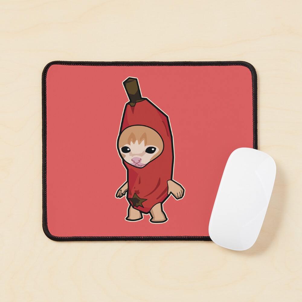 "Red Happy Hapi Banana Cat Meme" Sticker for Sale by Rzera- | Redbubble