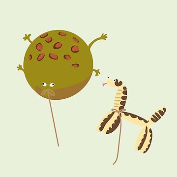 "Frog and snake balloons from shrek" Poster for Sale by Bree00 | Redbubble