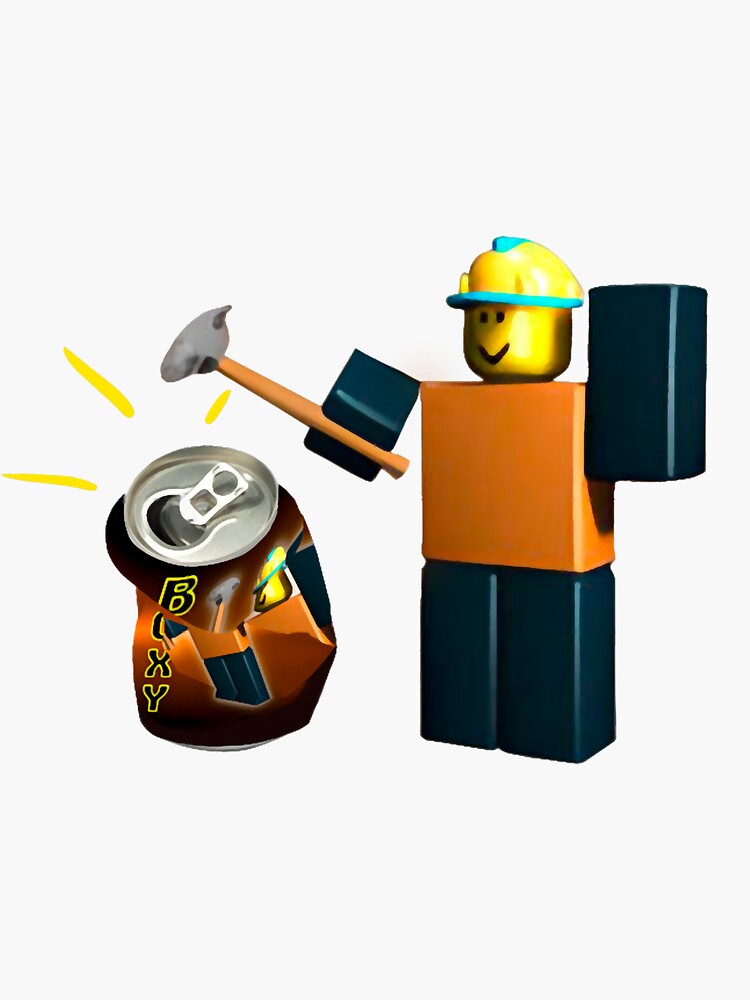 "Bloxy Cola with his own man" Sticker for Sale by kistucsxas | Redbubble