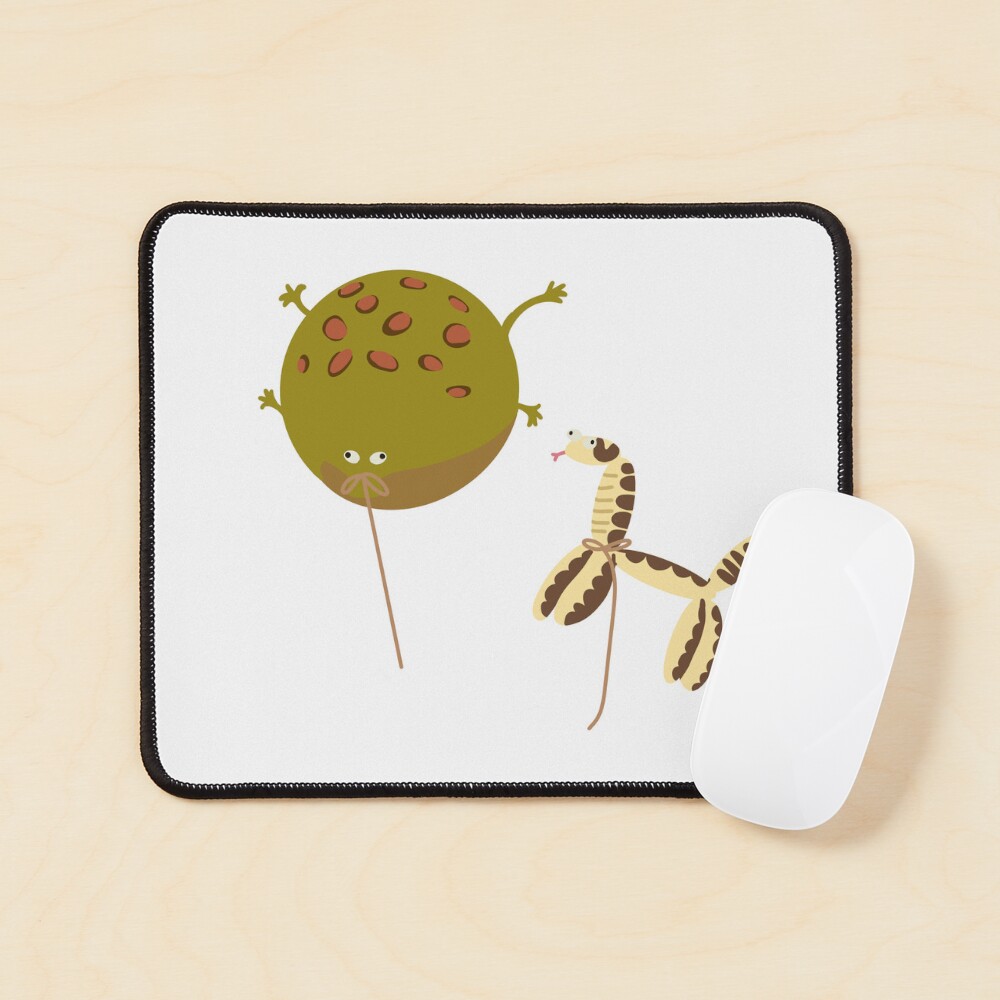 "Frog and snake balloons from shrek - White background " Sticker for ...