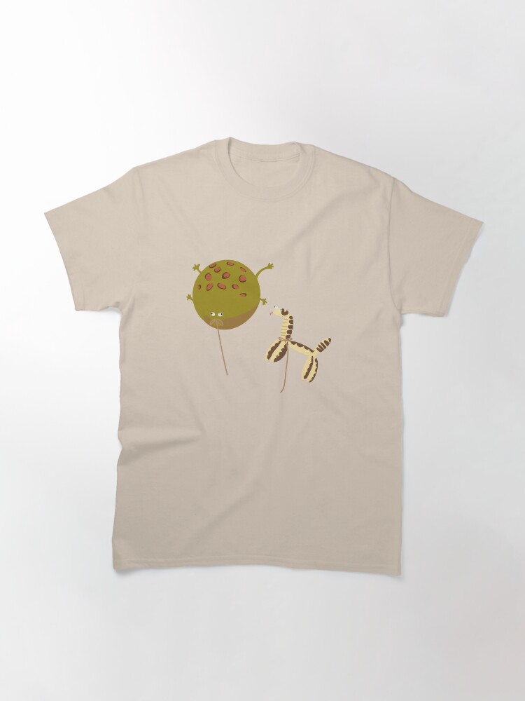 "Frog and snake balloons from shrek - White background " Classic T ...