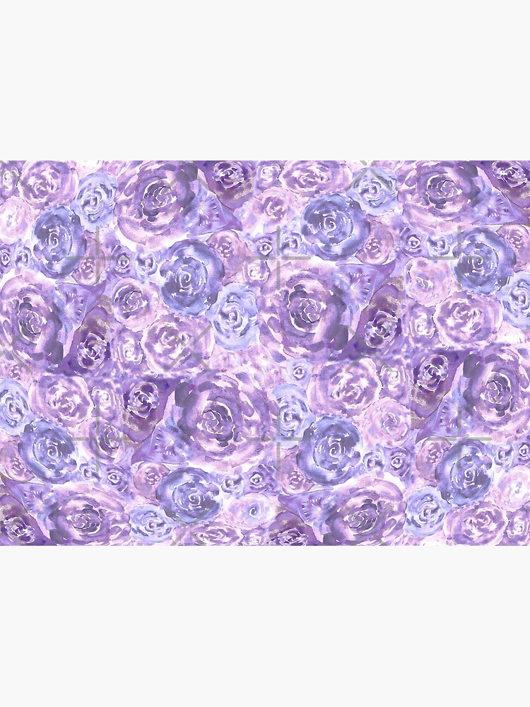 "Watercolor Roses. Pantone Color of the Year 2018: Ultra Violet ...