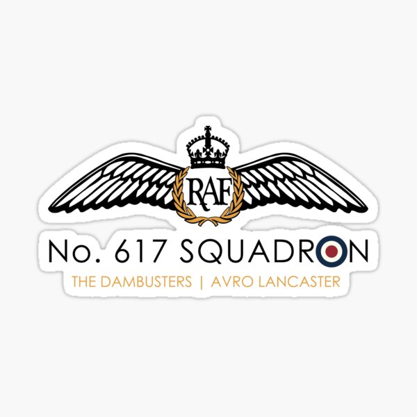 "617 Squadron" Sticker for Sale by rogue-design | Redbubble