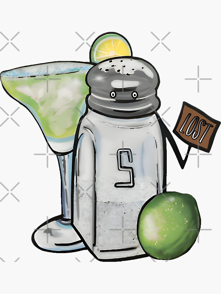 "Lost Shaker of Salt Fanart" Sticker for Sale by ViperFishArts | Redbubble