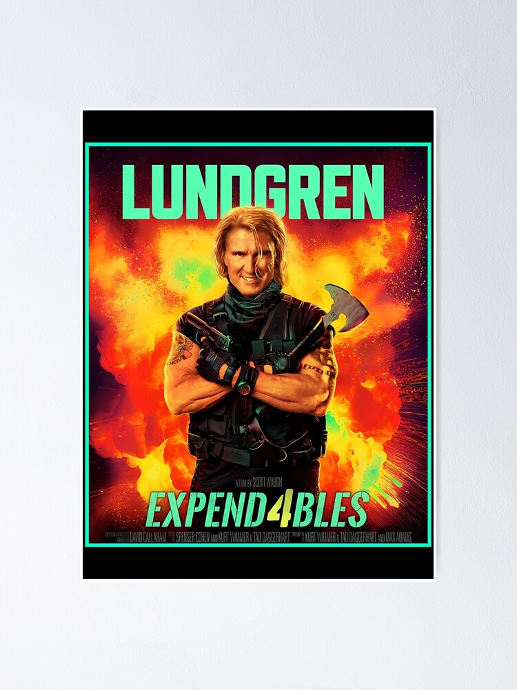 "the expend4bles" Poster for Sale by RoyceFashioni | Redbubble