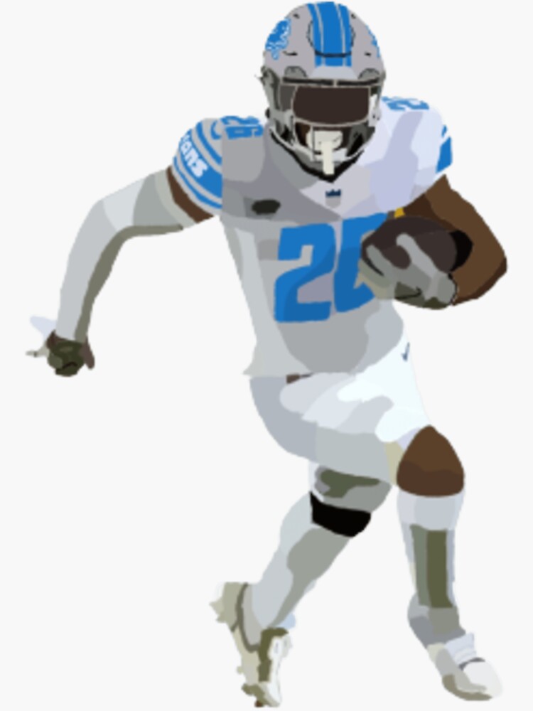 "Detroit Jahmyr Gibbs" Sticker for Sale by jonb1010 | Redbubble