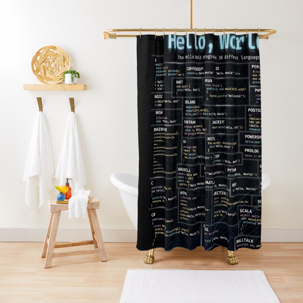 "Hello World Programmer and Software Developer" Poster for Sale by ...