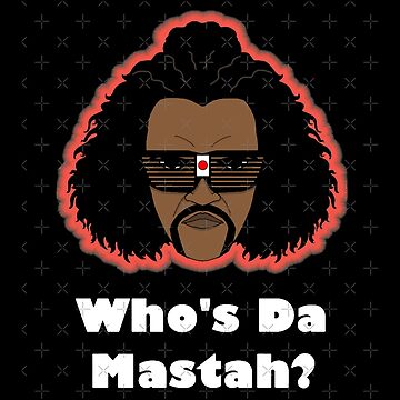 "Sho Nuff the shogun of Harlem Glow edition" Sticker for Sale by ...