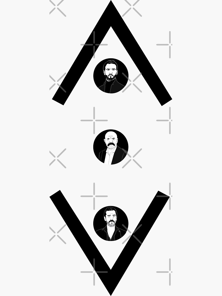 Sticker « Logo Cukur avec Yamac, Idris Baba et Vartolu », par ...