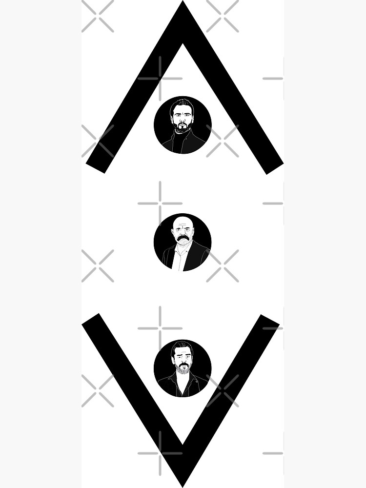 "Cukur logo with Yamac, Idris Baba and Vartolu " Poster by ersindesign ...