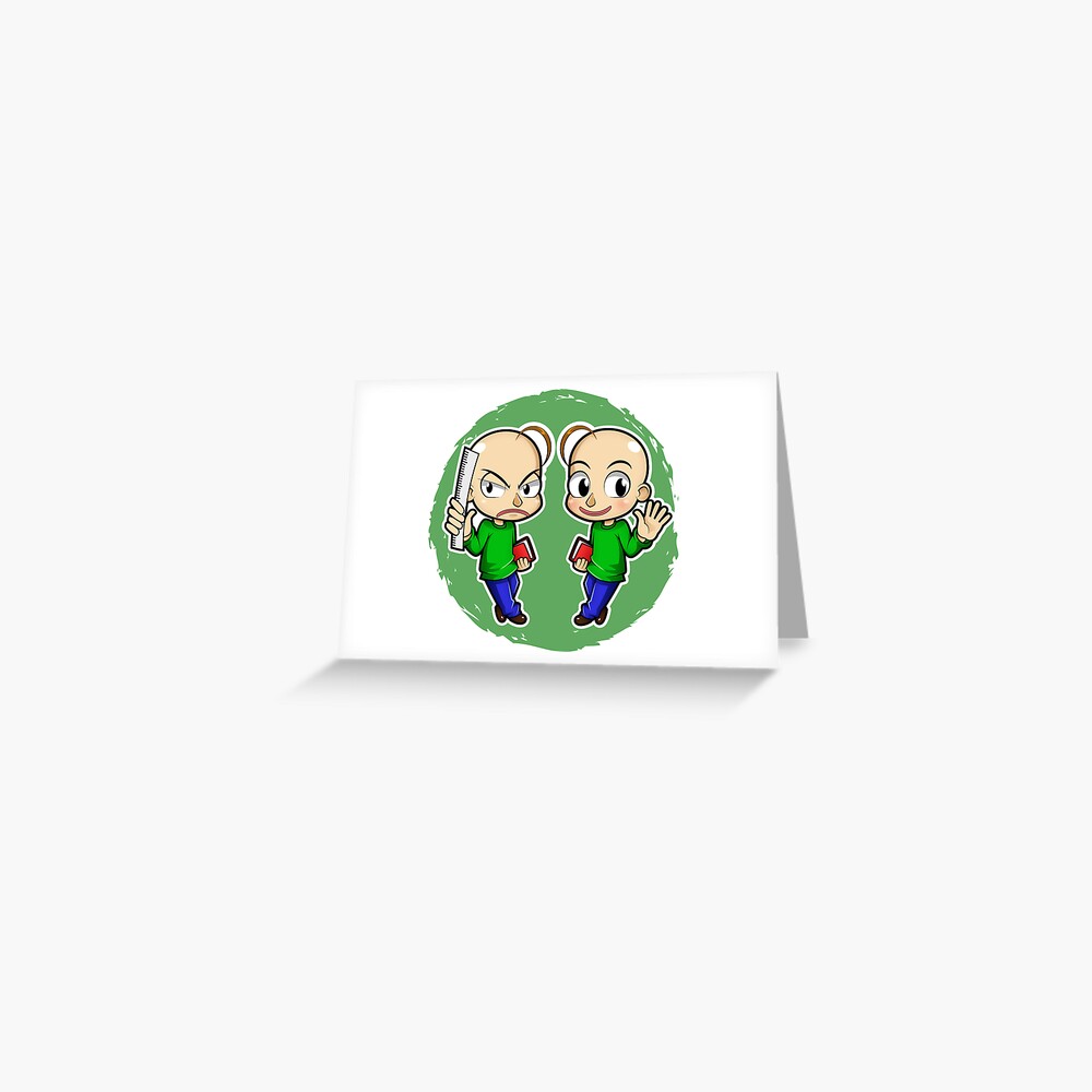"baldi chibi fanart" Sticker by vectordraw | Redbubble