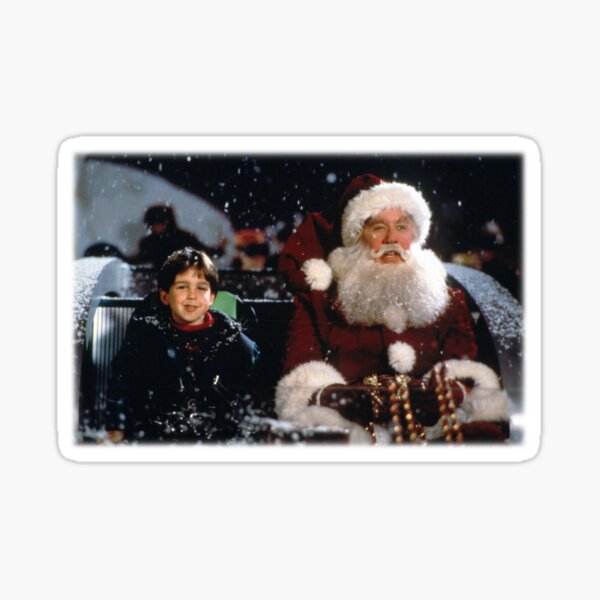 "The Santa Clause Today Feature Christmas Movie" Sticker for Sale by ...