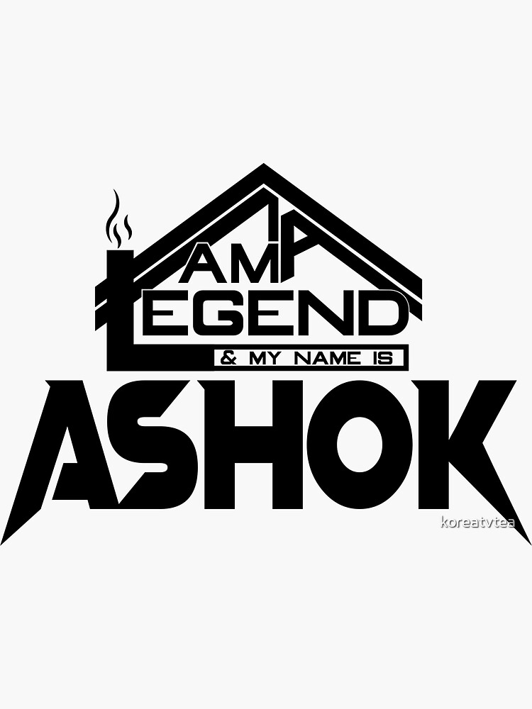 Ashok Name Logo